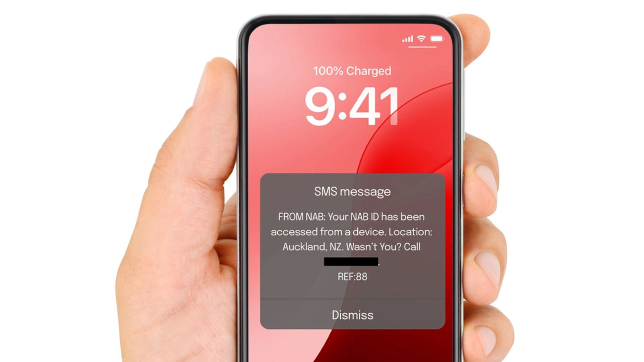 What is a pop-up SMS scam?